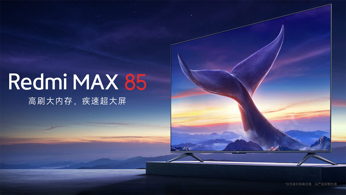Xiaomi giới thiệu TV Redmi Max 85 inch 2025 với độ phân giải 4K