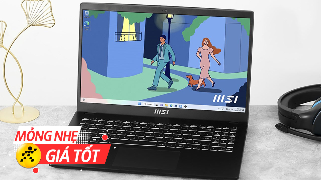MSI Modern có thiết kế tinh tế, hiện đang được giảm giá hấp dẫn chỉ từ ...