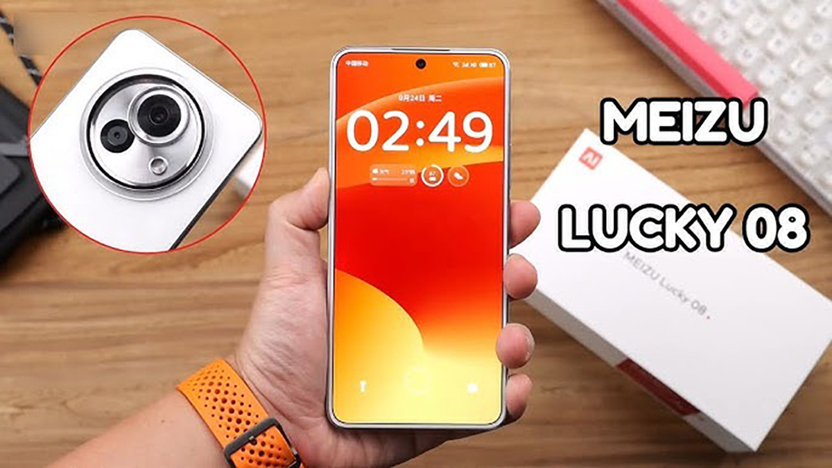 Meizu Lucky 08 được giới thiệu với màn hình 144Hz không viền