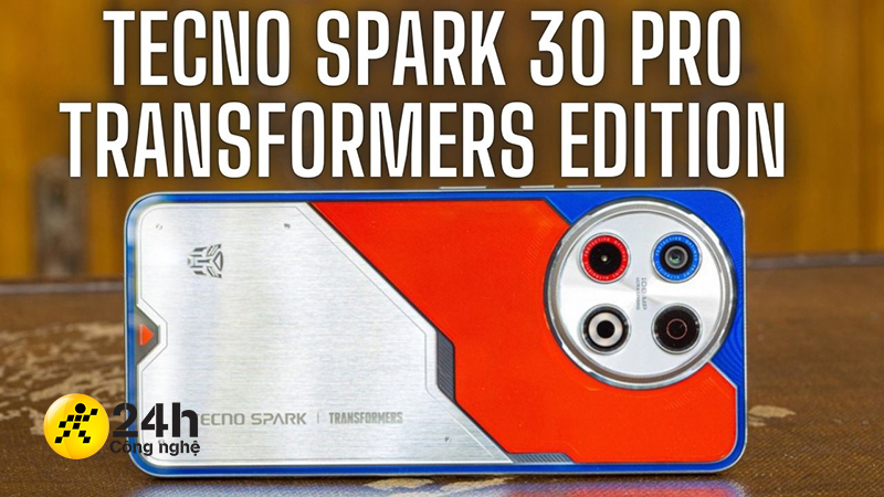 Đánh Giá Tecno Spark 30 Pro Transformers Edition Thiết Kế độc đáo đầy ấn Tượng