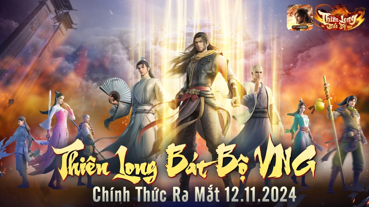Thiên Long Bát Bộ VNG chính thức ra mắt cộng đồng game thủ Việt Nam