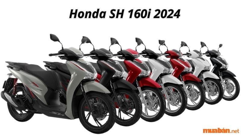Giá xe SH 160i cập nhật tháng 10/2024: Bắt đầu từ 92,5 triệu đồng