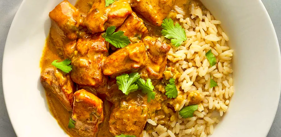 Thai Green Curry Chicken Dish