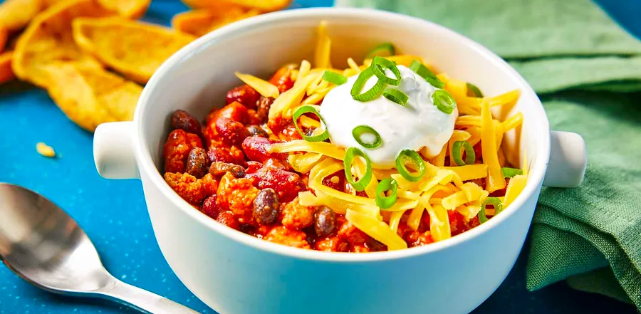 Laura's Simple and Savory Turkey Chili for the Slow Cooker