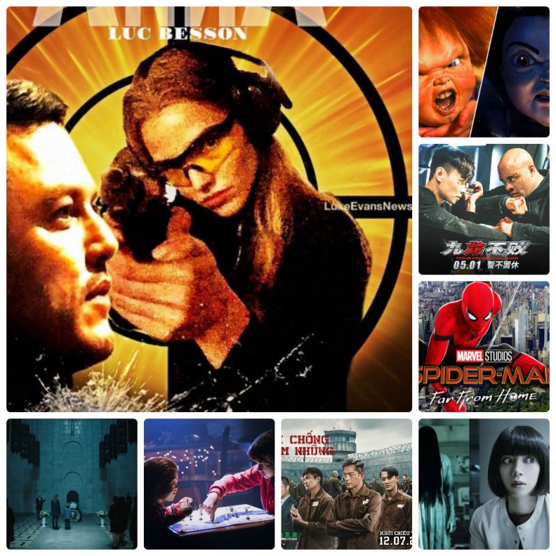 Top 8 Most Popular Action & Horror Movies in Theaters for July 2019 ...