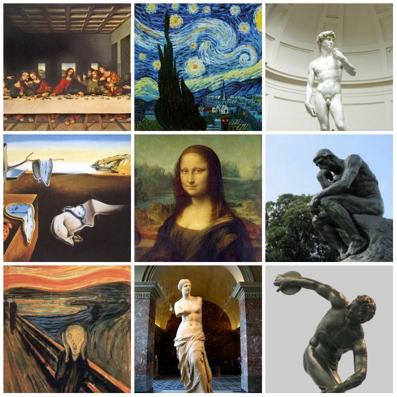 The 10 Most Famous Artworks Around the World - Mytour.vn