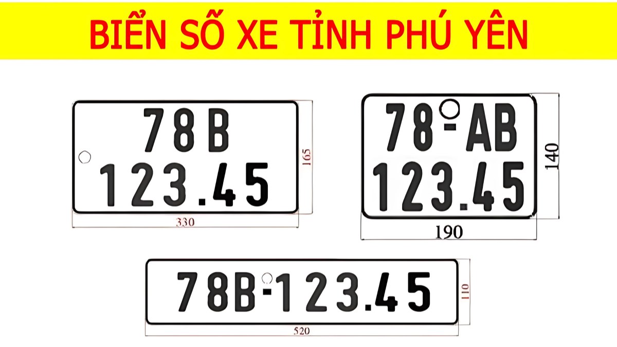 Biển số xe 78 thuộc tỉnh nào? Những thông tin cần biết về biển số 78
