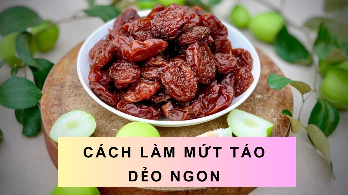 3 Công Thức Mứt Táo Dẻo Ngon, Mới Lạ Cho Mùa Tết