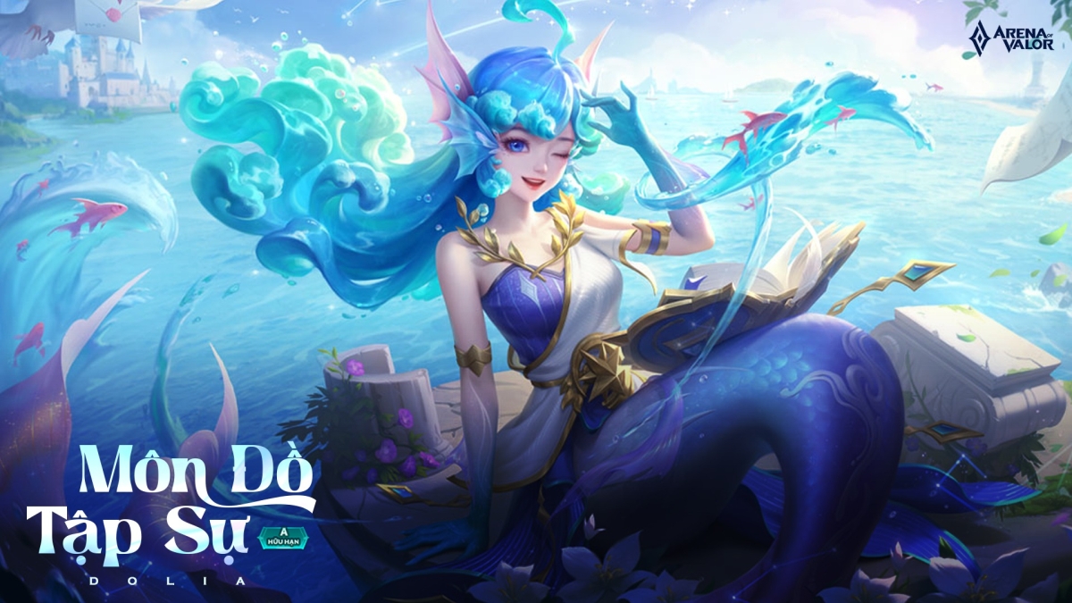 Garena tung skin cực kỳ xinh đẹp dành cho Dolia