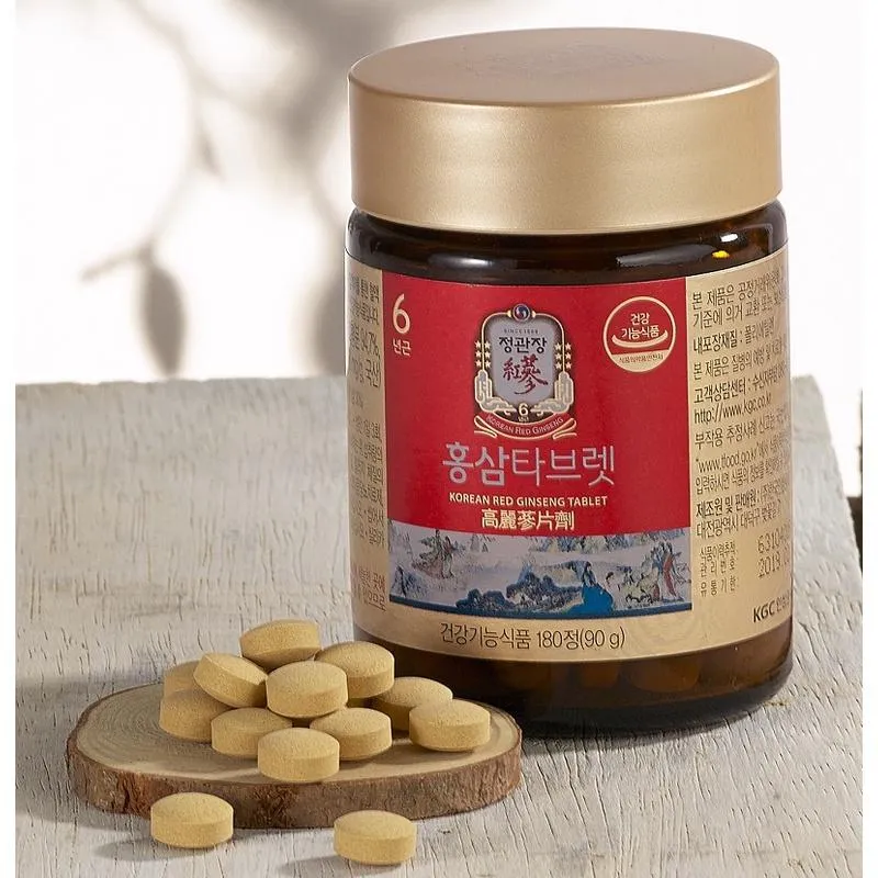 Top 6 Best Korean Red Ginseng Tablets Available Today - Mytour.vn