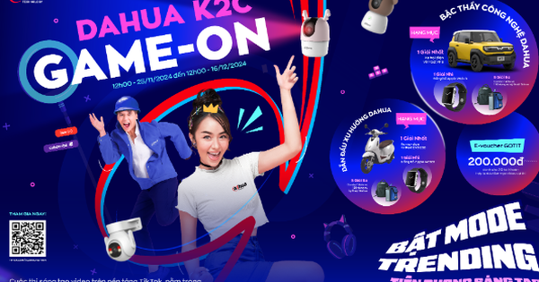 Hơn 250 bài thi và gần 15.000 người tham gia: Dahua K2C Game-On khép lại một mùa giải đầy ấn tượng