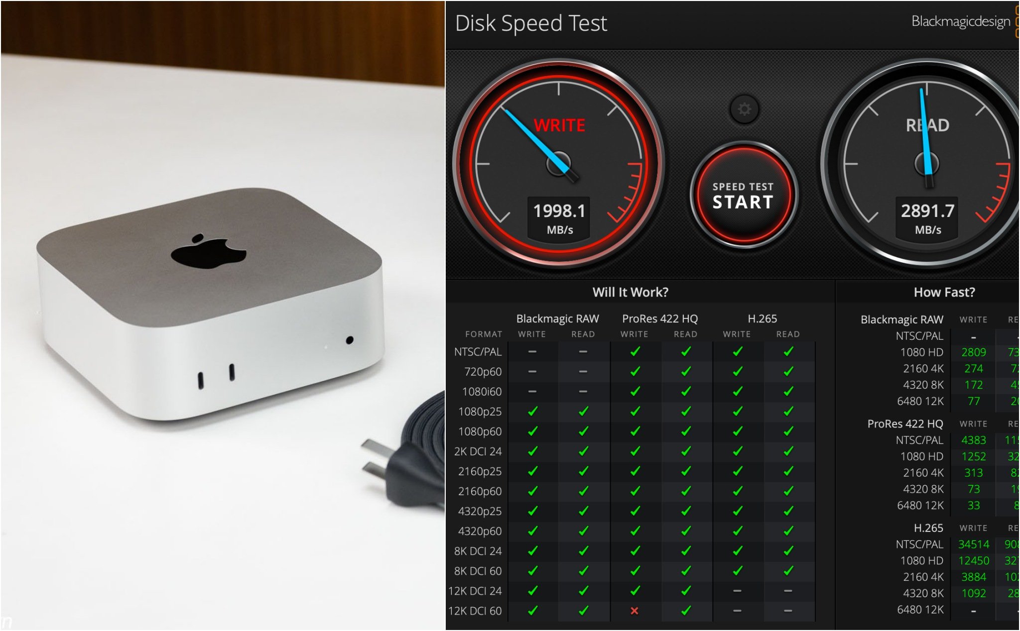 Mac Mini M4: Kiểm tra tốc độ SSD, sự khác biệt rõ rệt giữa các phiên ...