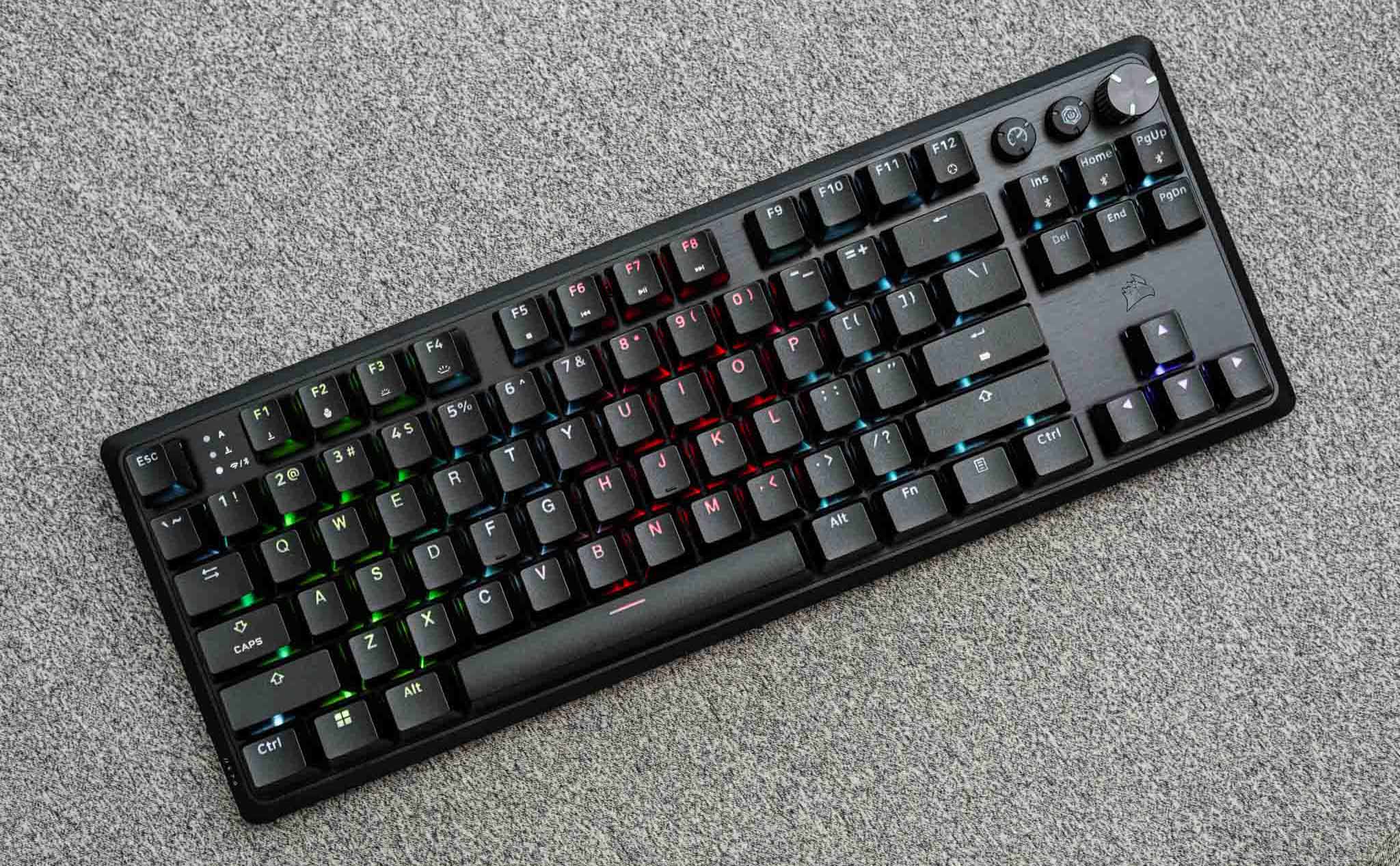 Trải nghiệm bàn phím cơ CORSAIR K70 CORE TKL WIRELESS - Switch MLX Red ...