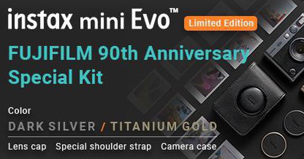 Instax mini Evo Limited Edition đã chính thức có mặt tại Việt Nam: Công nghệ tiên tiến, trải ...