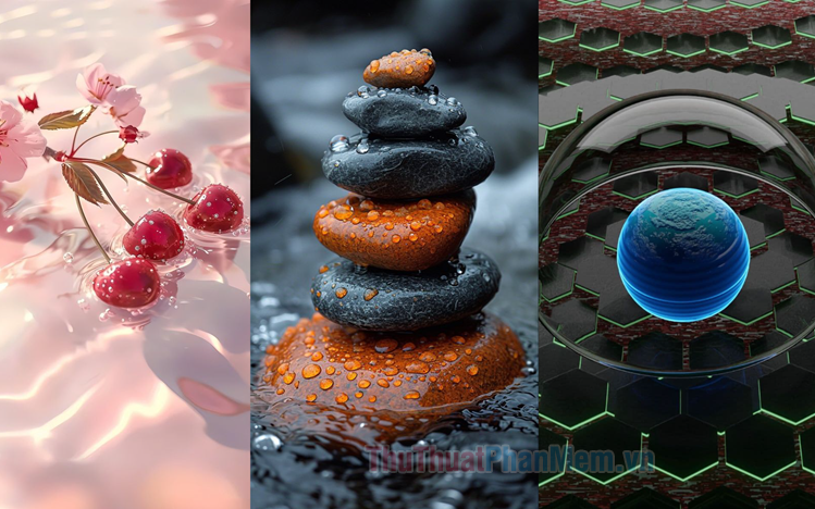 Download amazing 3D wallpapers for your phone