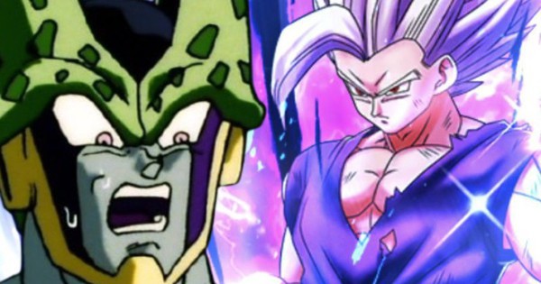 Cell's humorous reaction to Gohan's newfound strength as Gohan Beast is ...