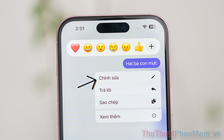 How to easily edit a sent message on Messenger