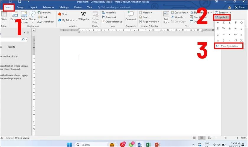 Hướng dẫn cách sử dụng dấu cộng trừ trong các phần mềm Word, Excel, PowerPoint 2025 một cách ...