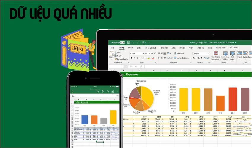 Tại sao file Excel lại bị nặng? Giải pháp xử lý nhanh chóng và hiệu quả
