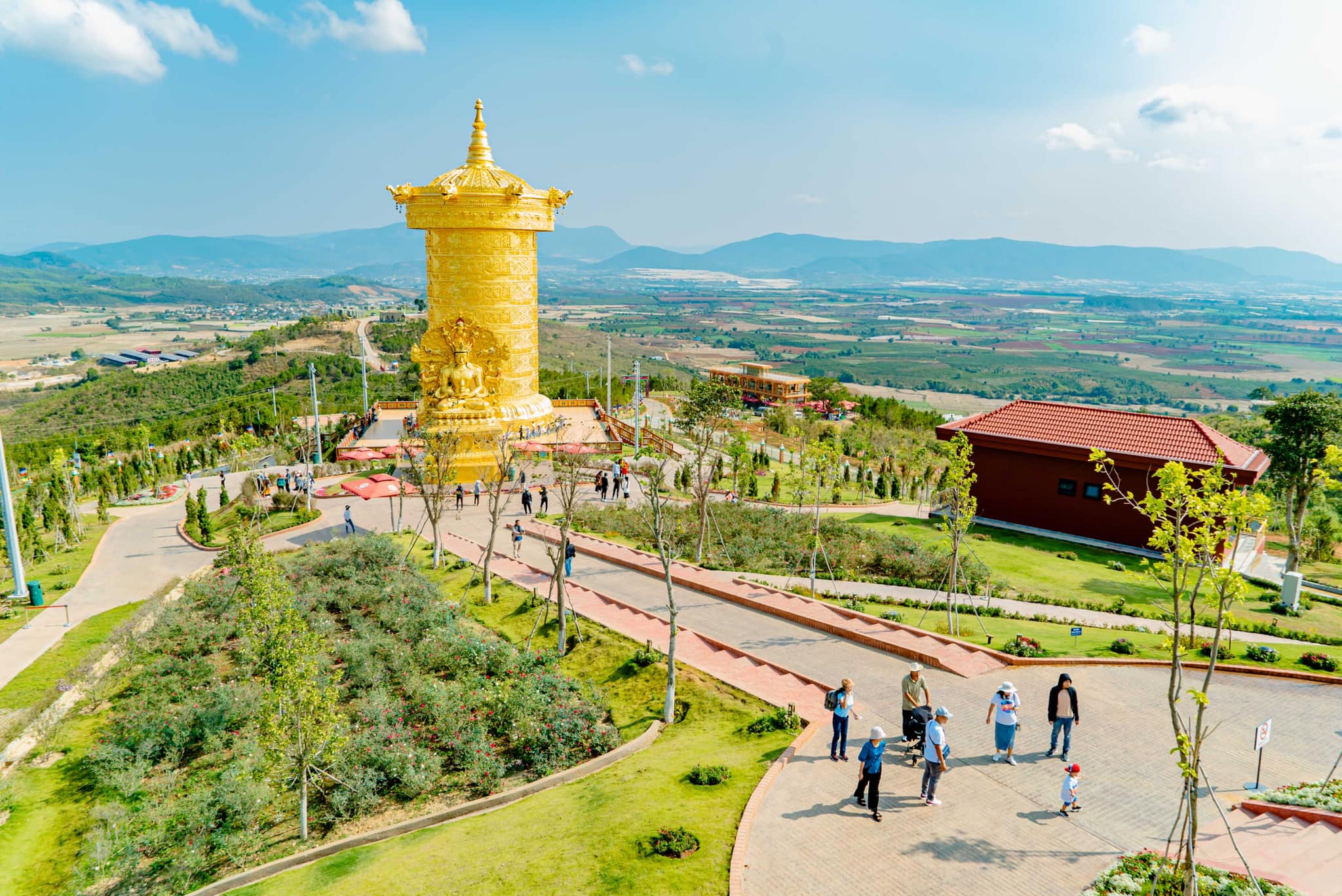 Discover the unique spiritual and cultural space at Samten Hills Dalat