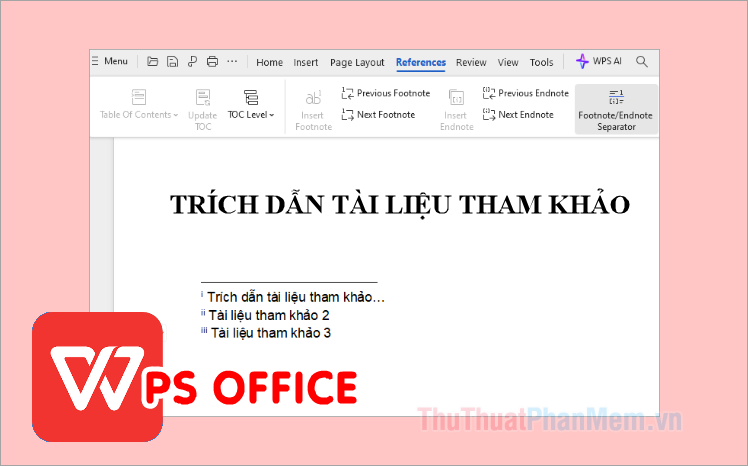 How to properly cite references in WPS Office