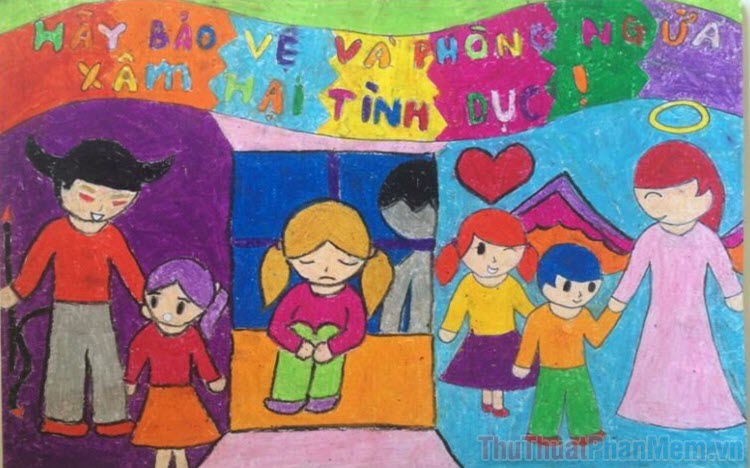 Meaningful Artwork on Child Abuse Prevention