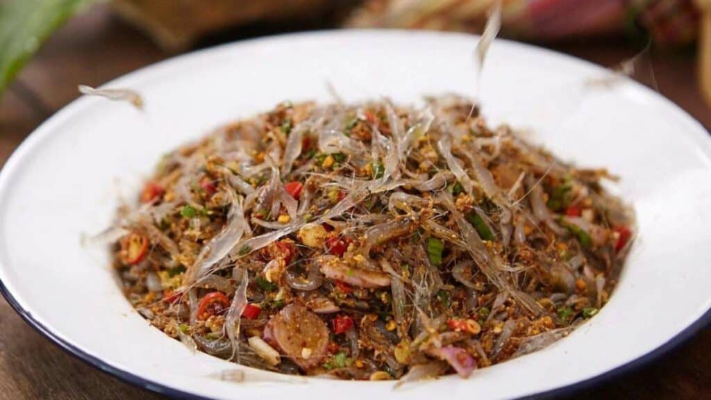 The jumping shrimp dish piques the curiosity of visitors to Thailand.