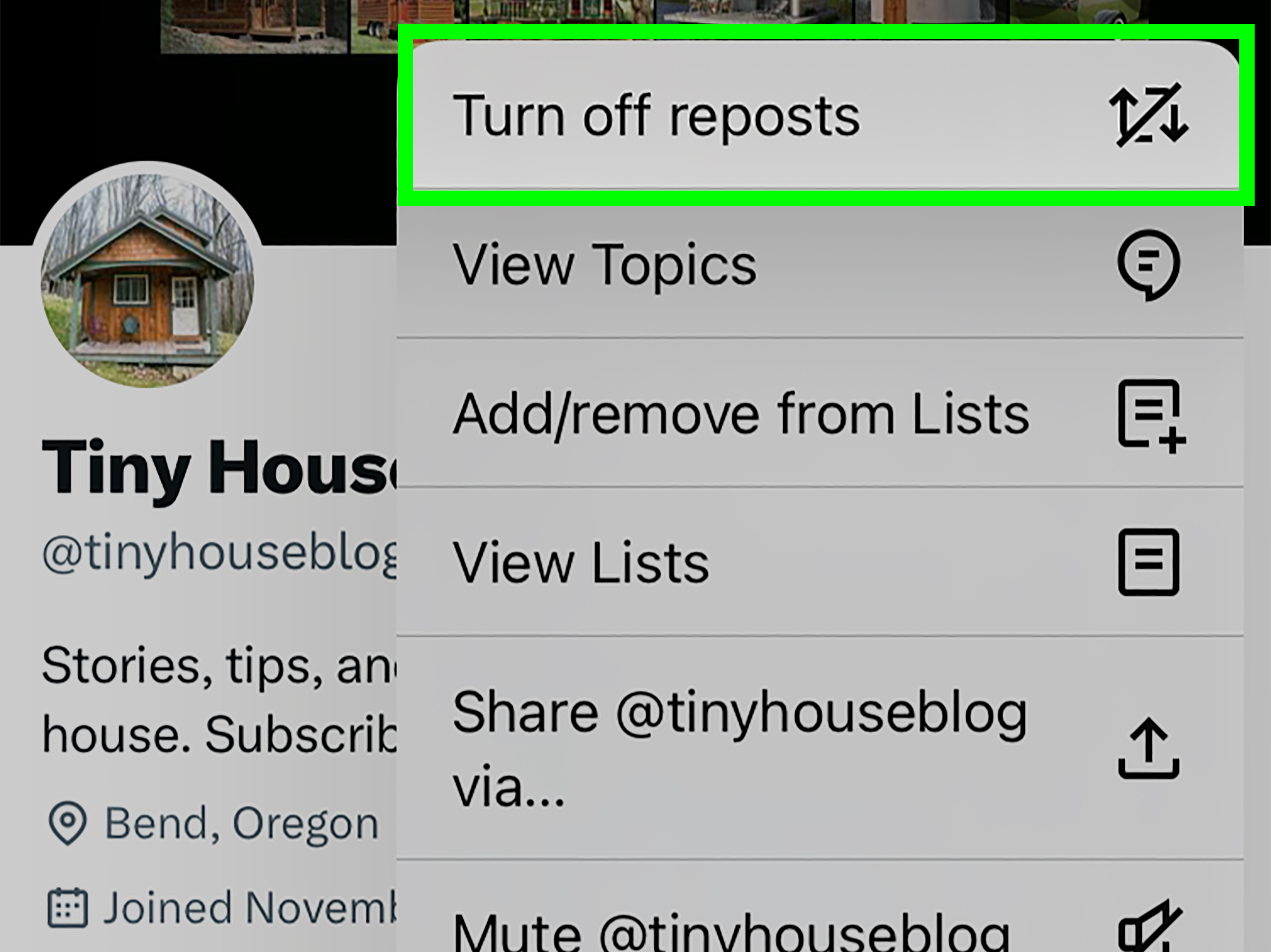 How to remove a retweet post – Mytour
