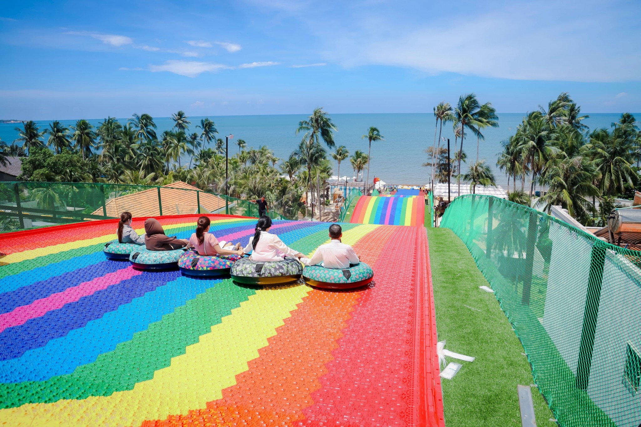 Mango Beach - Experience the Thrill of Dry Toboggan Slides in Binh Thuan
