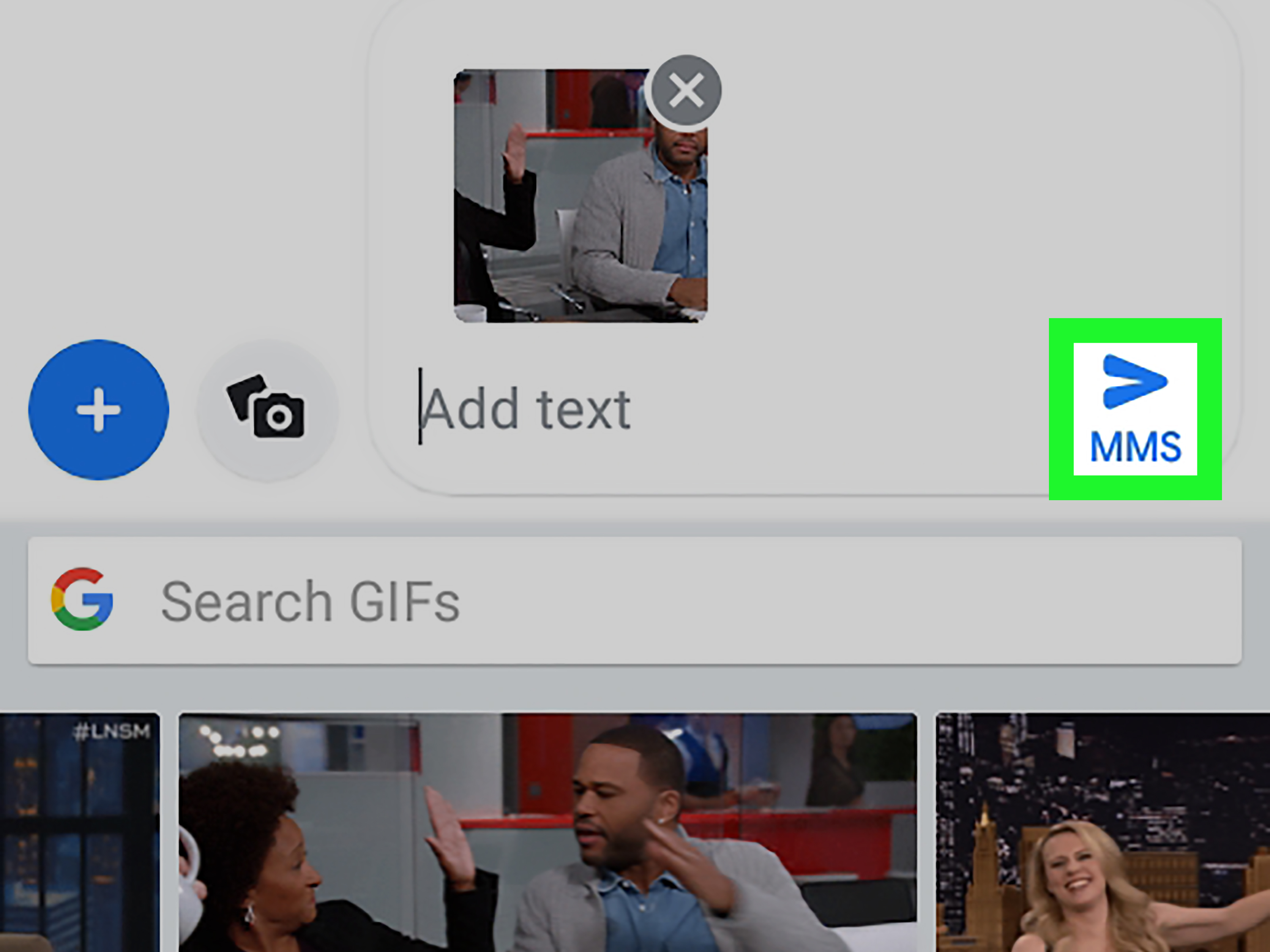 Sending GIFs via text messages on Android – Mytour