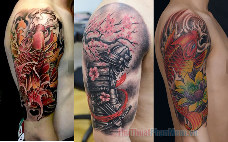 The most stunning traditional Japanese arm tattoos