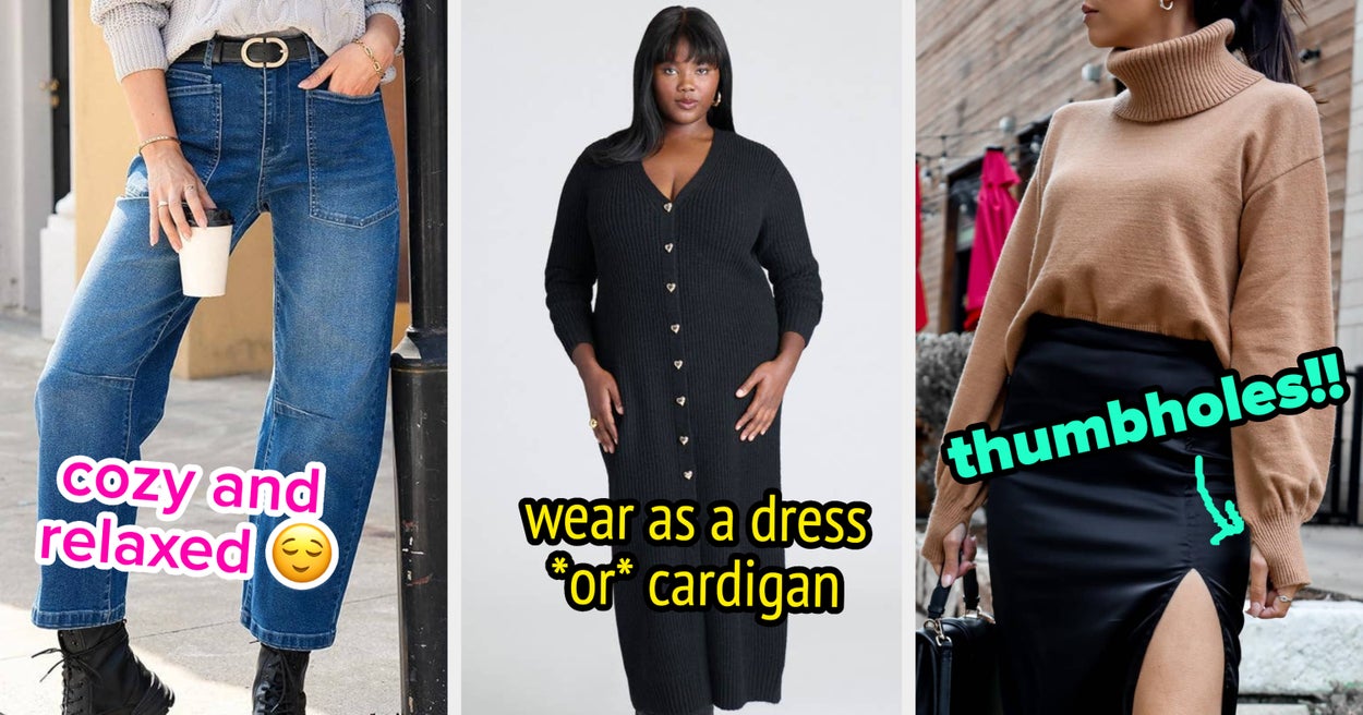 29 Warm and Comfortable Clothing Picks Perfect for the Cozy Season