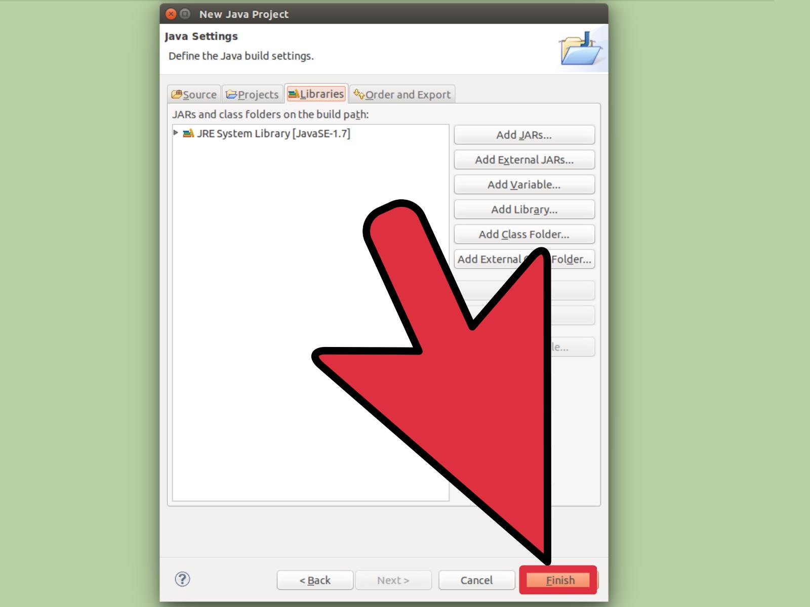 How to Create a New Java Project in Eclipse