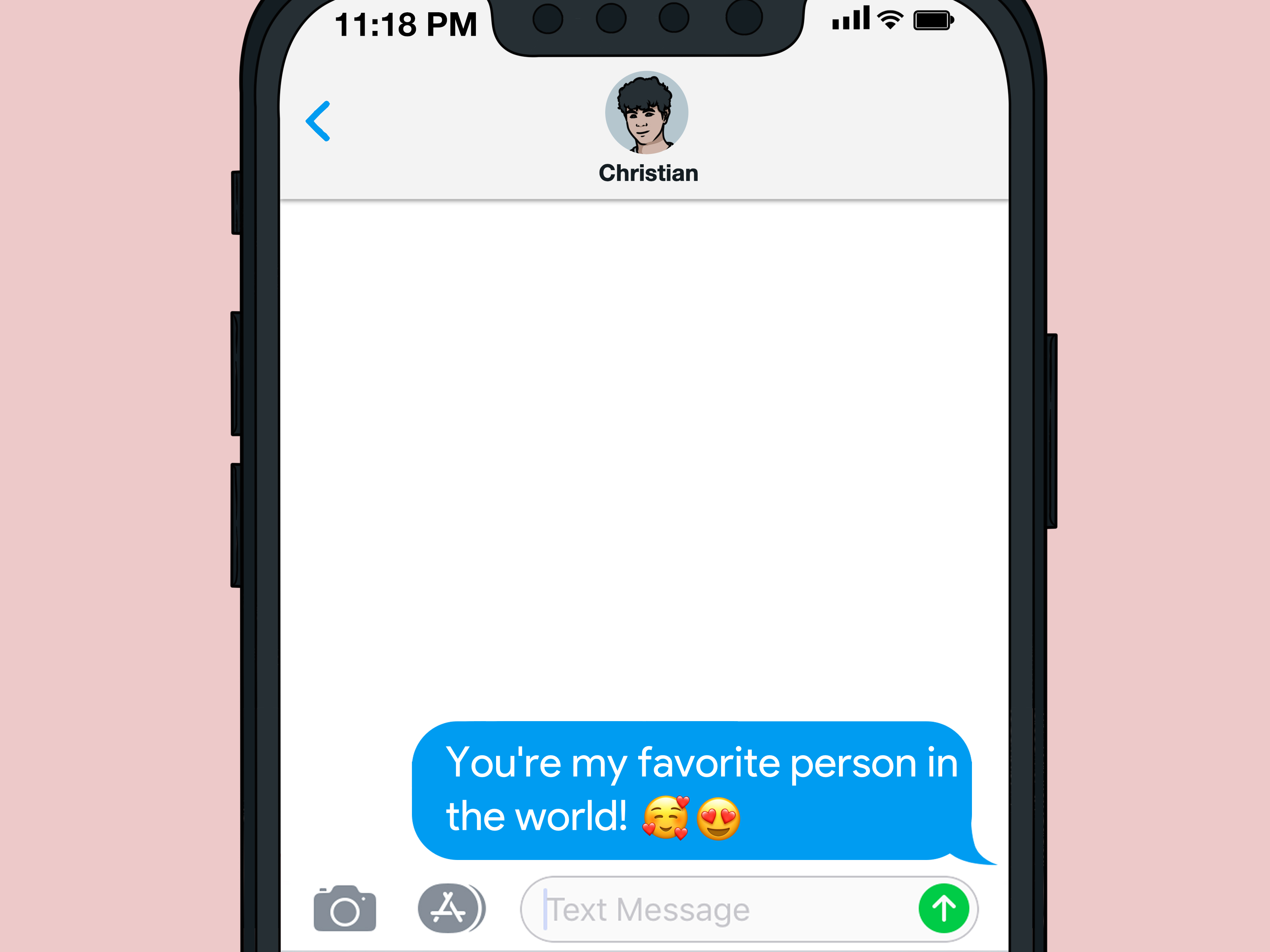 What is the meaning of the emoji 🥰 (a smiling face surrounded by three ...