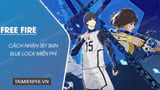 How to get the Blue Lock skin in Free Fire: free gift set