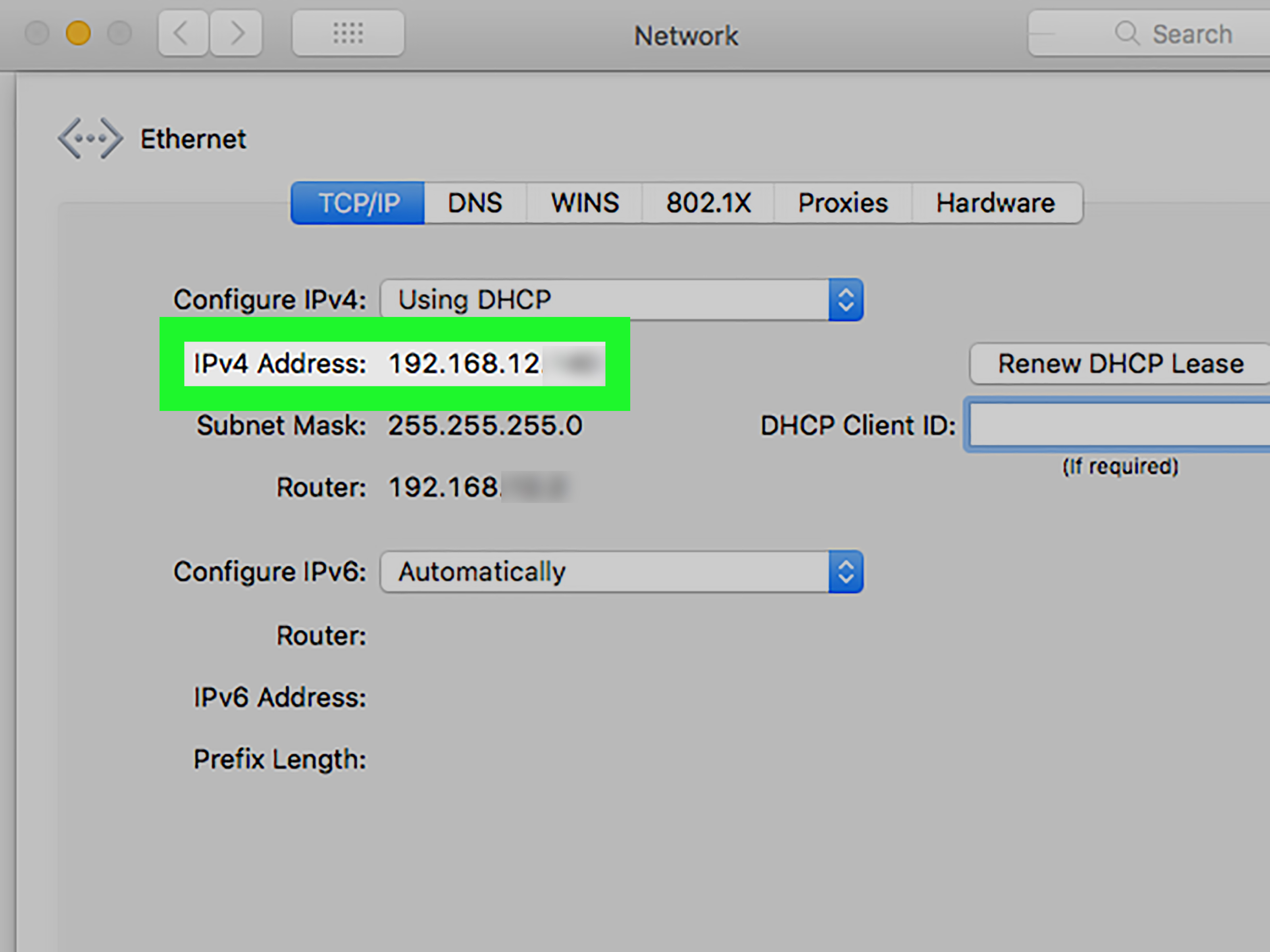 Refreshing your IP address – Mytour