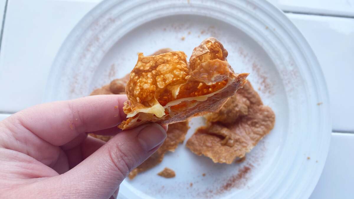 Air fry cheese to create crispy cheese snacks | Mytour