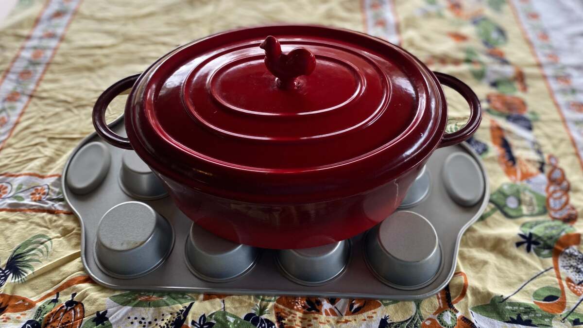 Utilize a Muffin Pan as an Alternative to a Trivet or Heat-Resistant ...