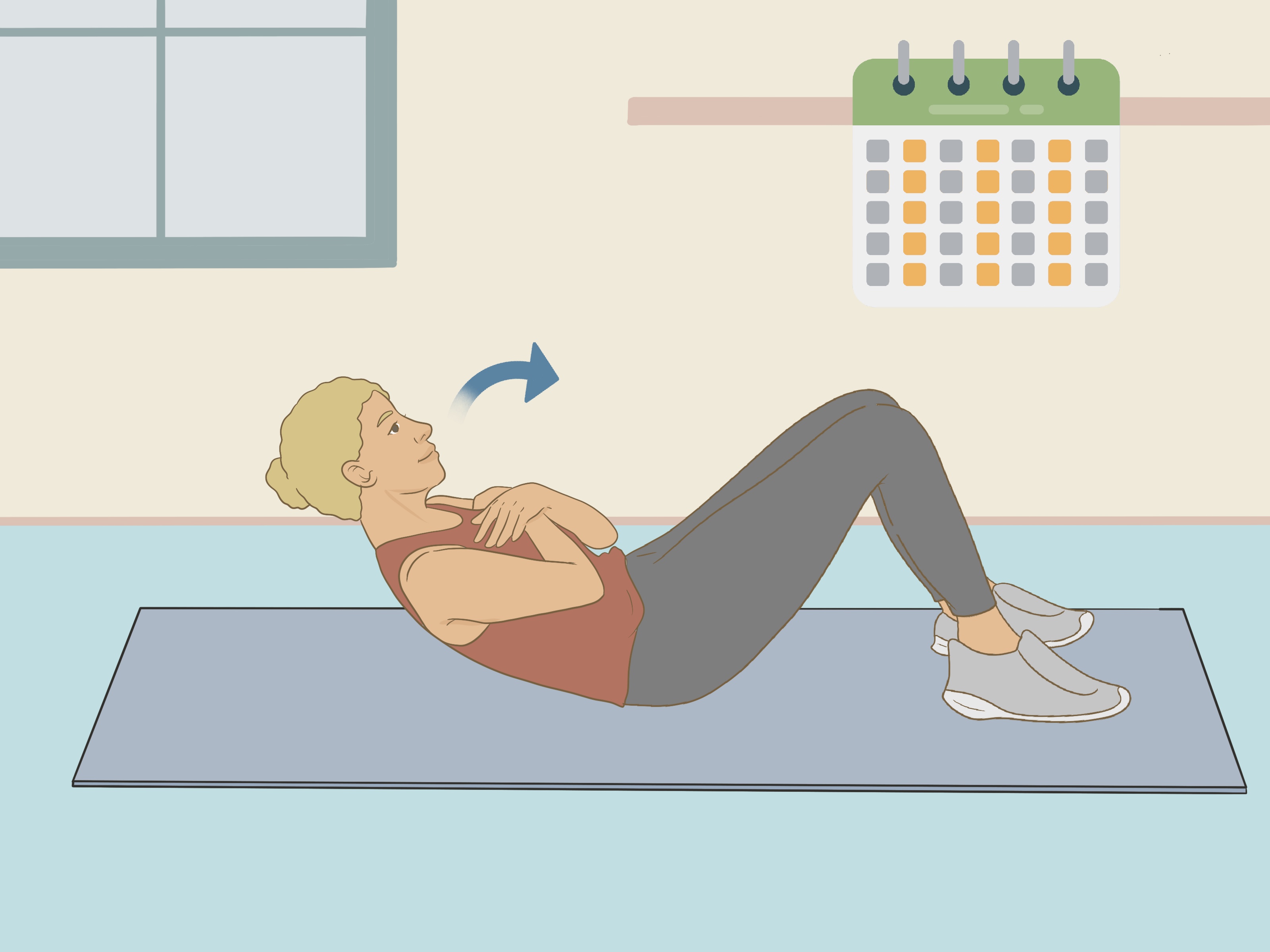 Performing the Roll-Up exercise – Mytour