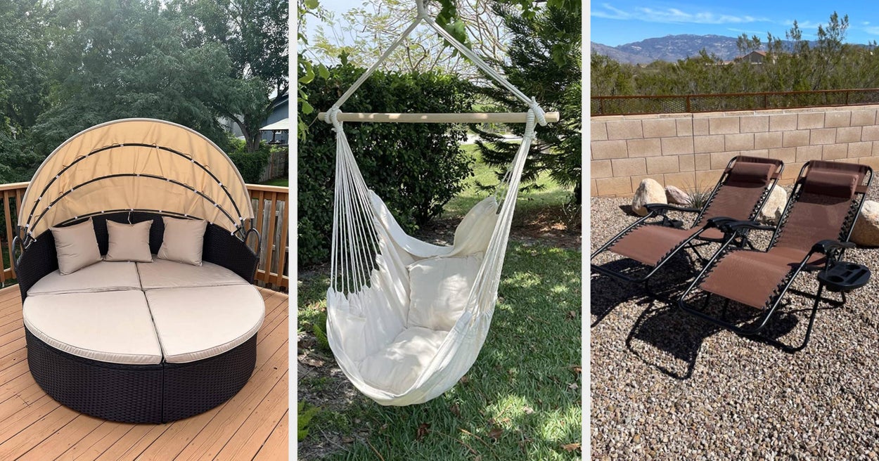 35 Best Outdoor Seating Options: Chairs, Benches, and Swings