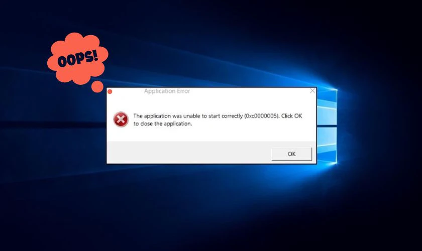 Lỗi 0xc0000005 là gì và cách khắc phục khi gặp phải khi cài Windows