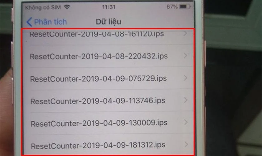 Lỗi Reset Counter trên iPhone: Nguyên nhân và cách khắc phục nhanh chóng