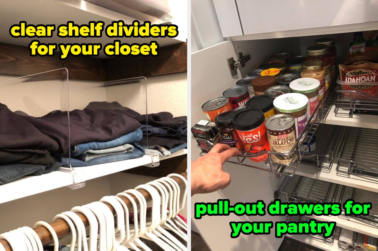 29 Creative Ideas to Maximize the Organization of Your Cabinets and Closets