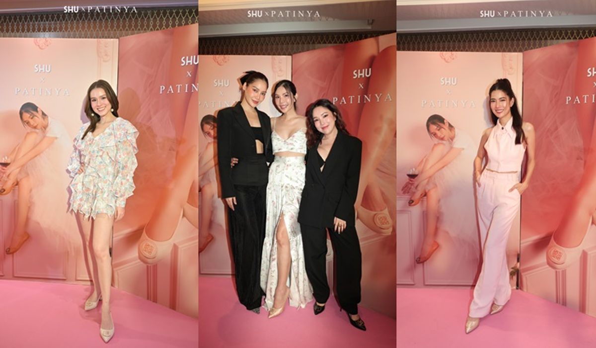 แนท มายด์ กวาง-เดอะเฟซ นำทีมดาราและเซเลบริตี้มาร่วมงานเปิดตัวคอลเลกชั่น SHU X PATINYA ที่สุดแห่ง ...