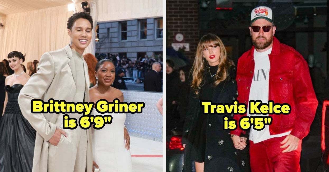 19 Celebrities Who Stand Over 6'5"