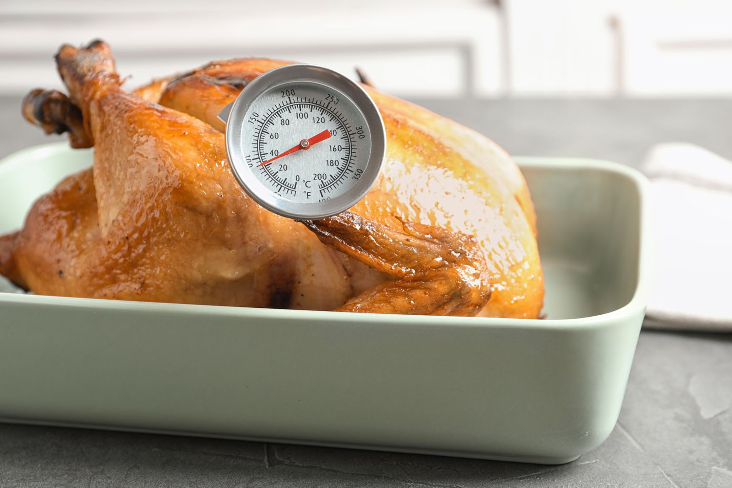 Master the art of measuring a turkey's temperature with this video ...