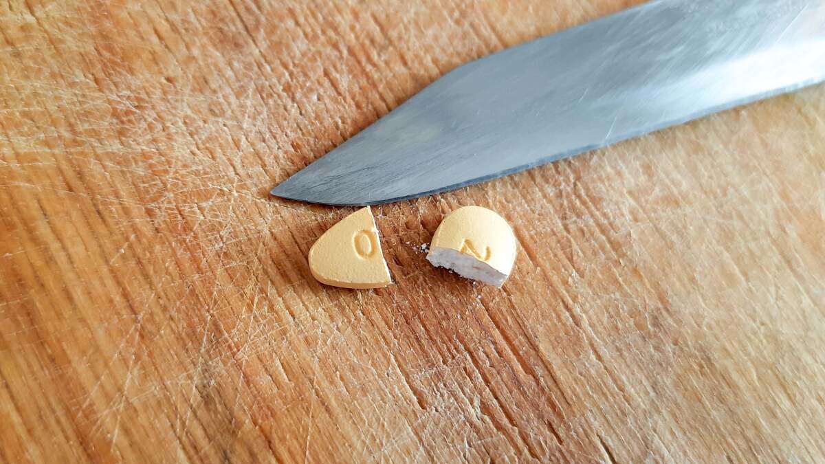 Before splitting a pill in half, think carefully. Not all medications ...