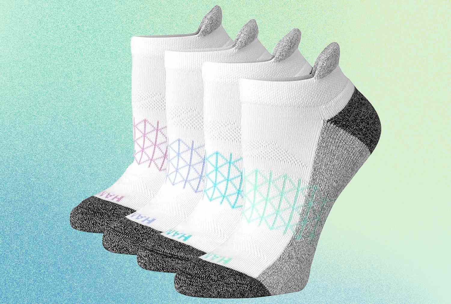 These Hanes Socks Feature an Ultra-Comfortable Cushioned Footbed
