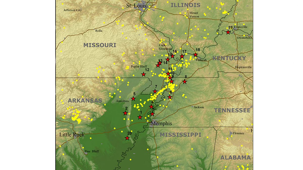 Seismic Activity along the Mississippi: The New Madrid Fault Zone | Mytour