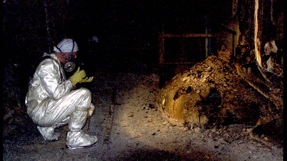 Chernobyl's Elephant's Foot is a lethal mass of corium, a radioactive ...